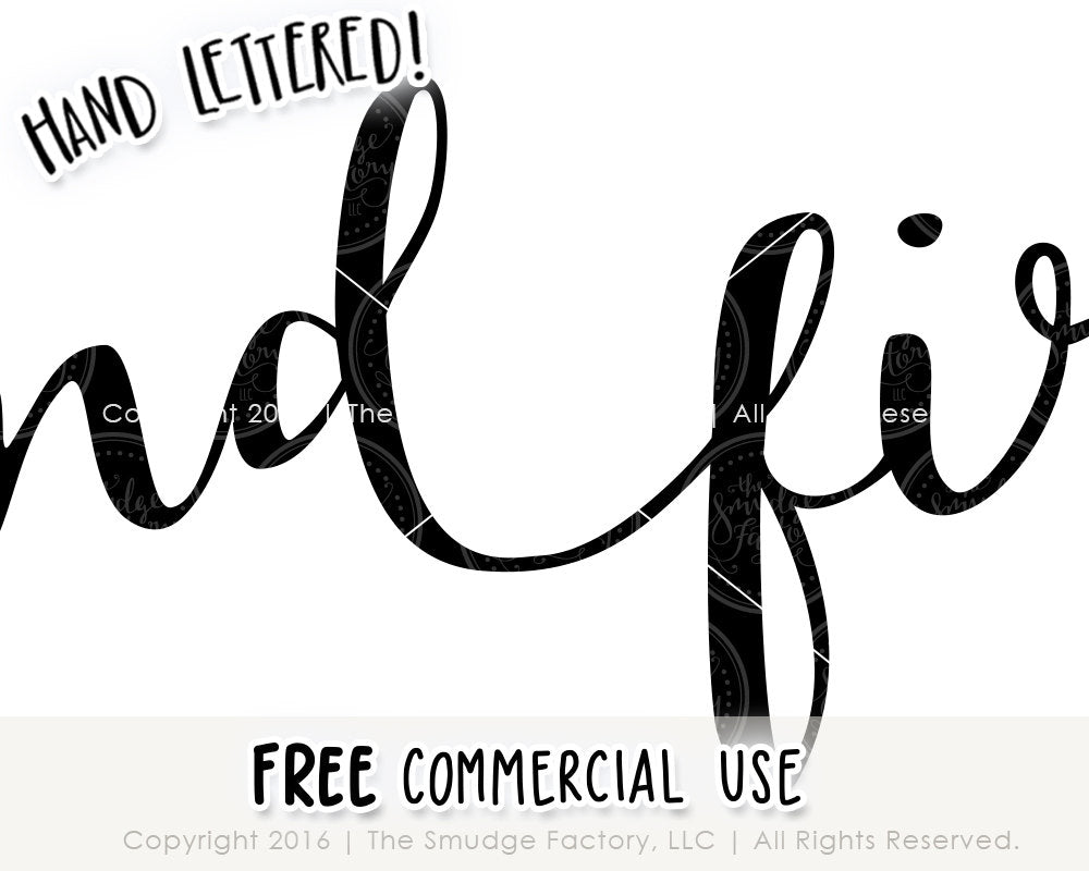 Stand Firm SVG & Printable – The Smudge Factory