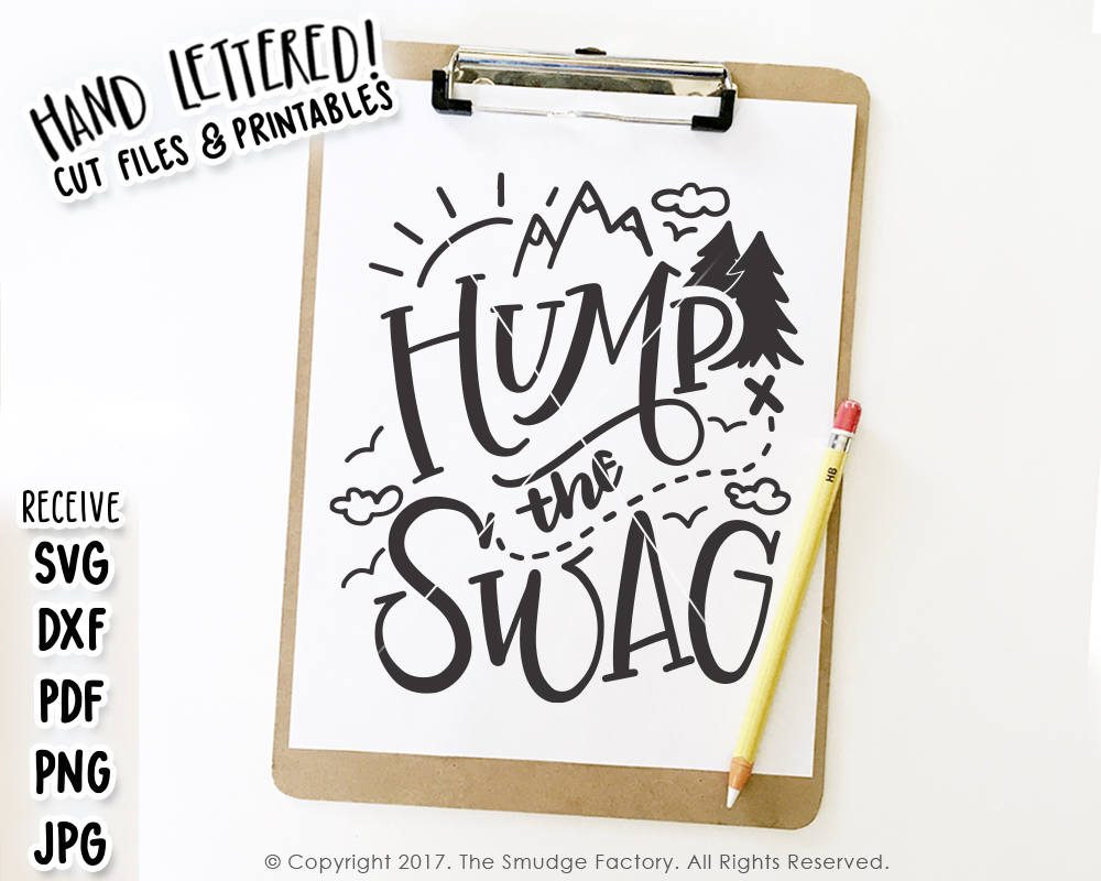 Hump The Swag SVG & Printable – The Smudge Factory